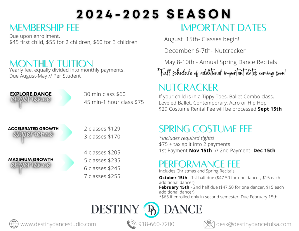 Destiny Dance Tulsa – People. Passion. Purpose