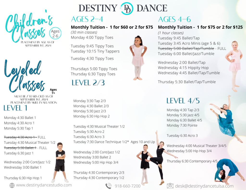 Destiny Dance Tulsa – People. Passion. Purpose
